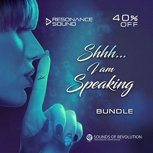 SOR – Shhh I Am Speaking Vocal Samples Bundle - Resonance Sound