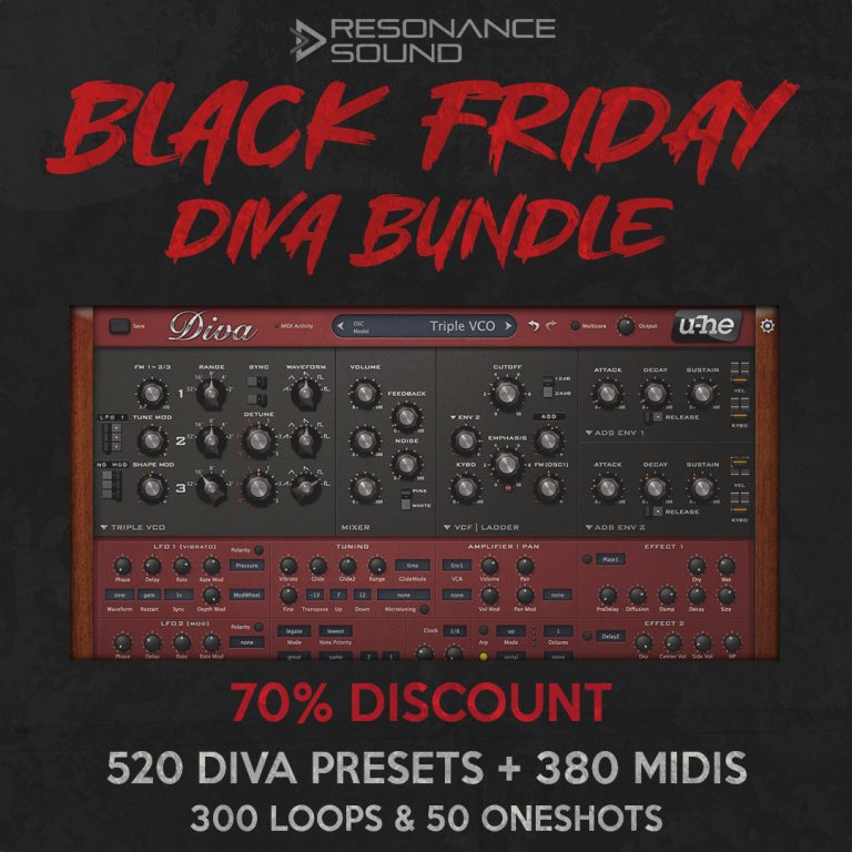 Diva Black Friday Bundle 2024 - 70% Discount - Resonance Sound