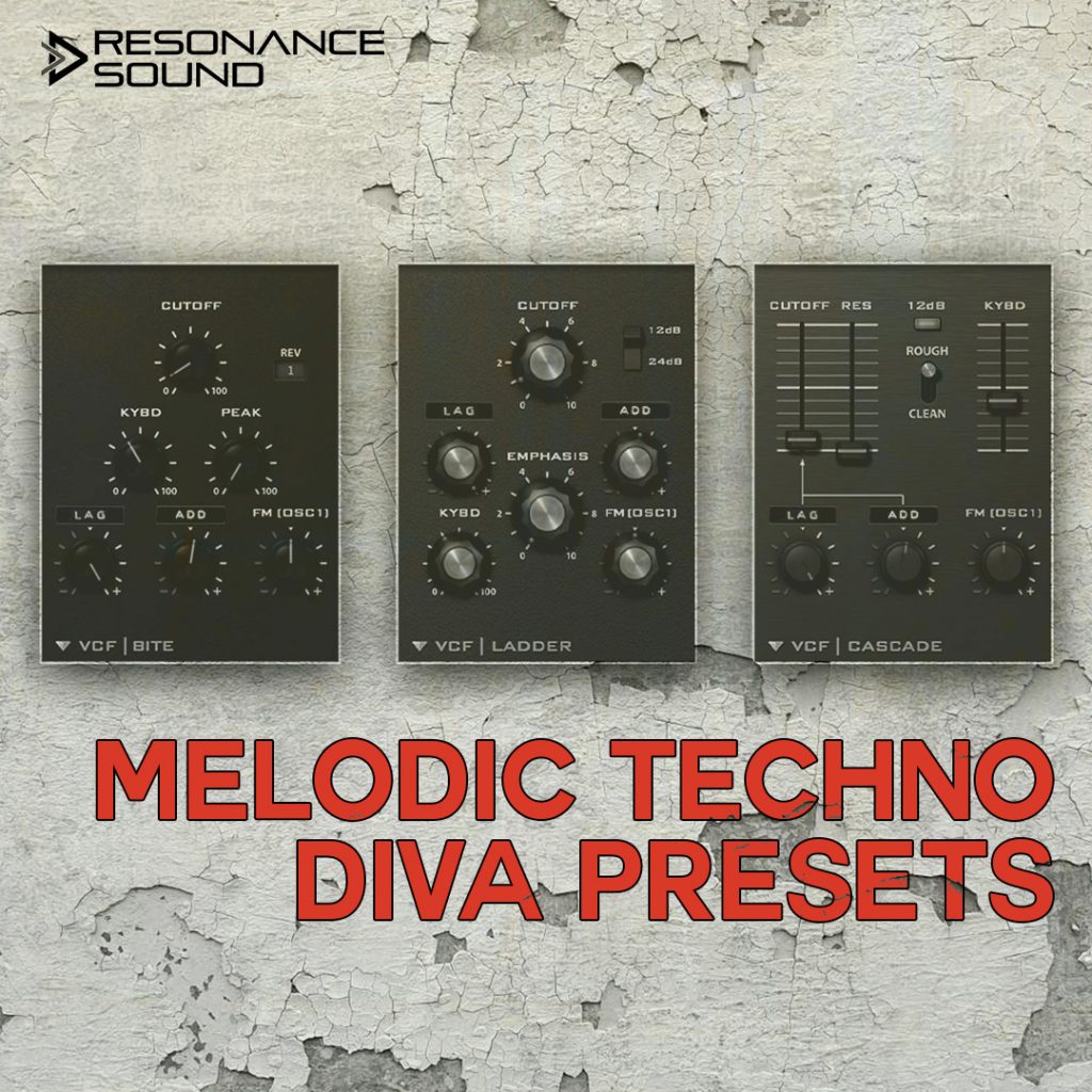 Melodic Techno Diva Presets - analog techno sounds by Resonance Sound