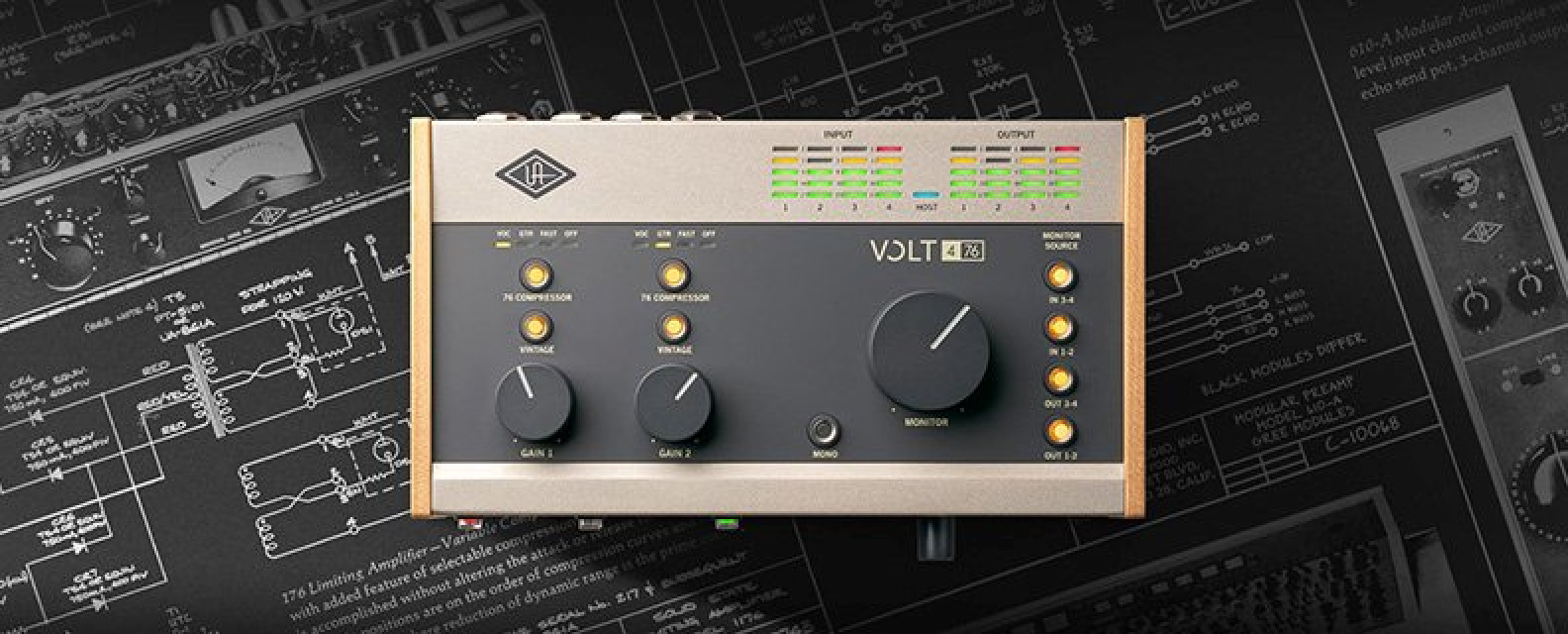 Universal Audio announces Volt audio interfaces - Resonance Sound