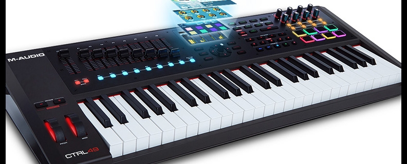 News: M-Audio CTRL49 keyboard controller - Resonance Sound